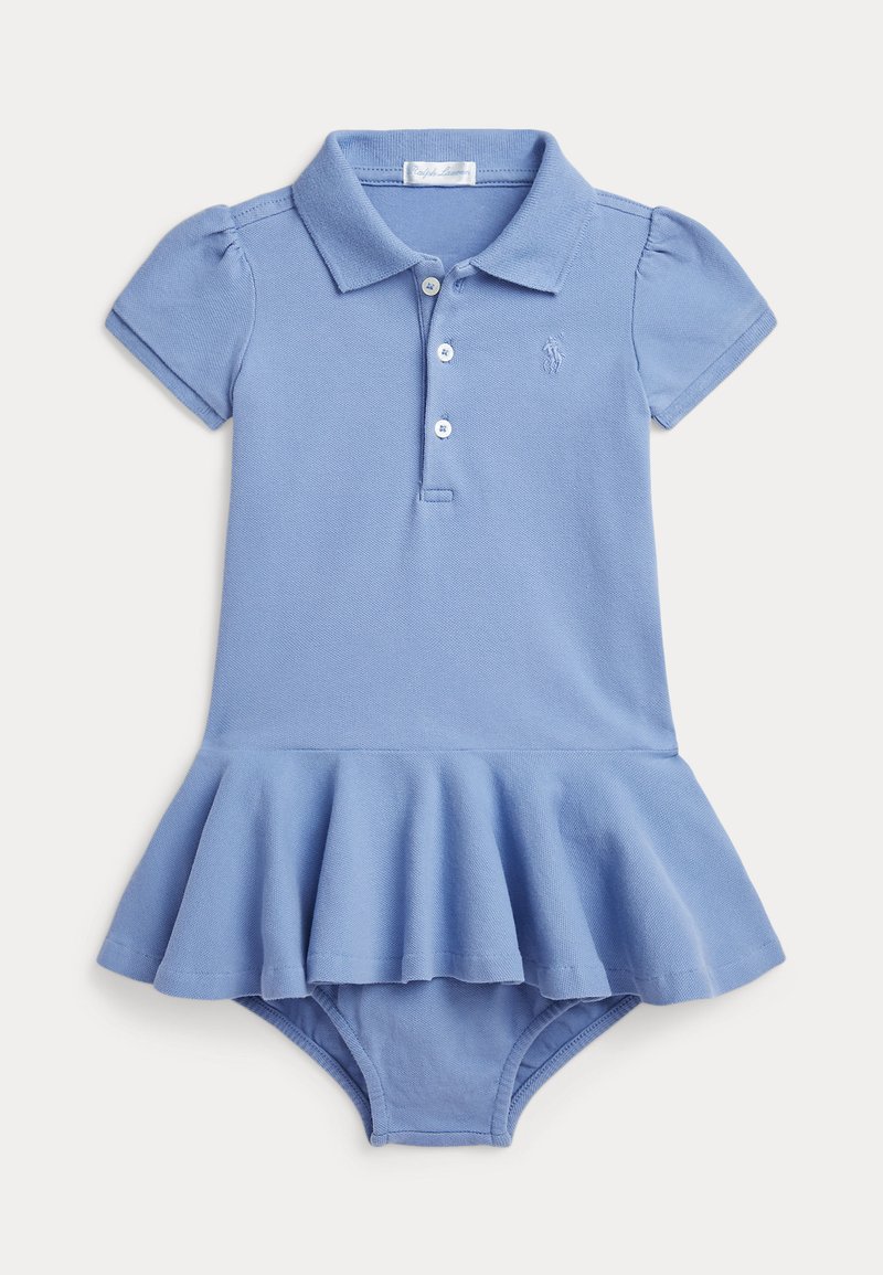Polo Ralph Lauren STRETCH MESH POLO DRESS & BLOOMER - Robe de jour ...