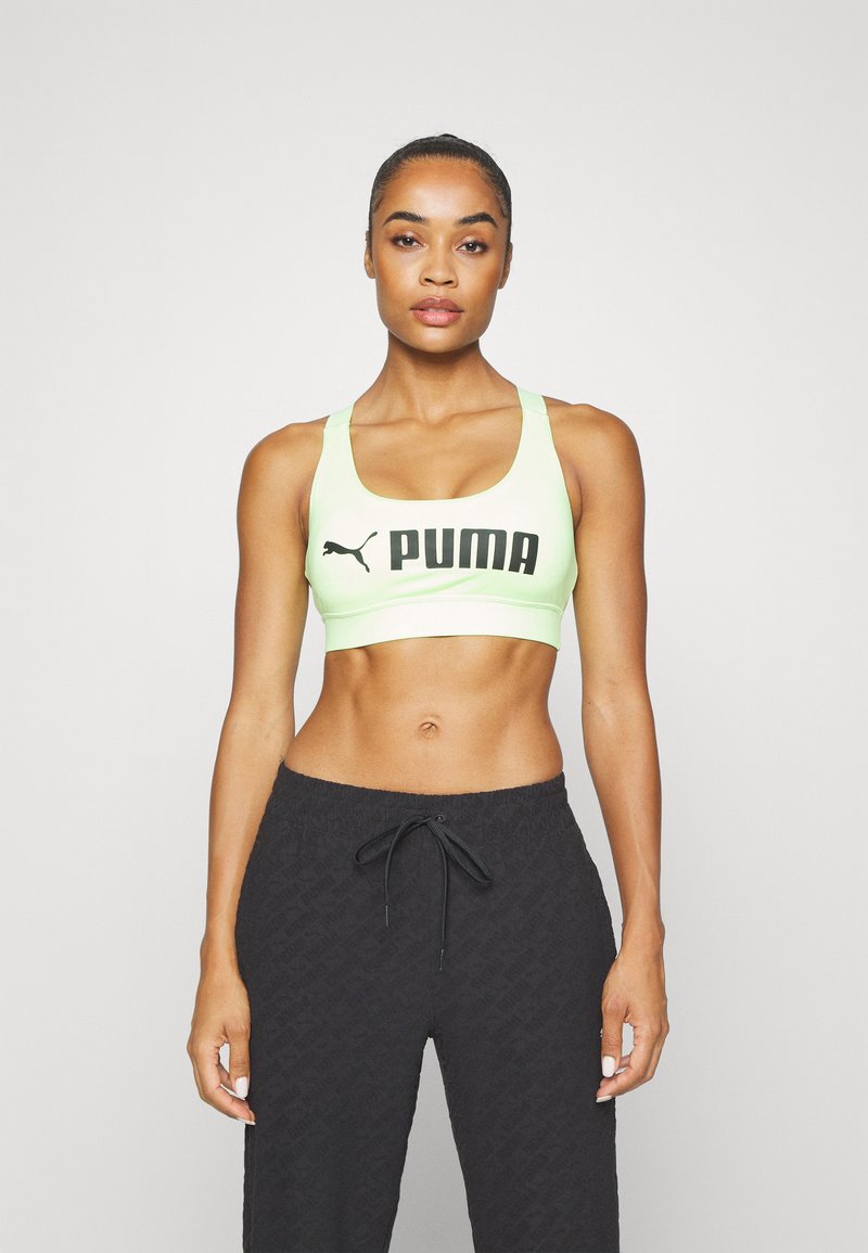 Puma MID IMPACT FIT BRA - Sport-BH mit mittlerer Stützkraft - speed ...