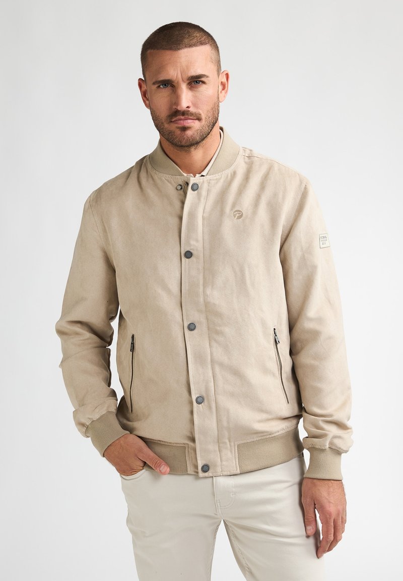 Petrol Industries CABALLO - Bomber Jacket - sand dust/sand - Zalando