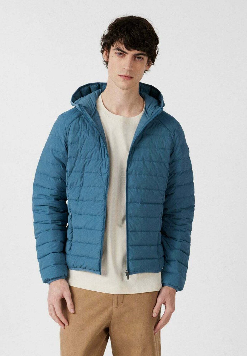 JOTT WITH HOOD FRANTZ - Down jacket - blue - Zalando