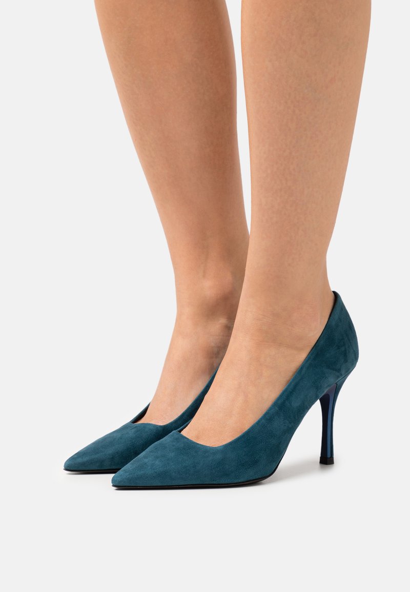 Furla CODE DECOLLETE - Classic heels - blue jay/blue - Zalando.de