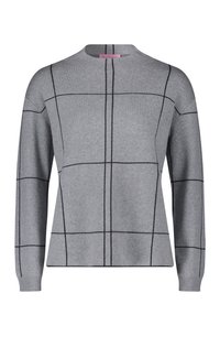 Betty Barclay KARIERT - Strickpullover - patch grey/grau-meliert ...