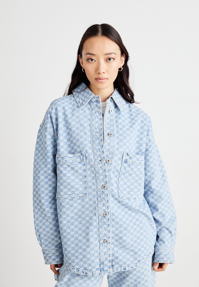 HUGO GARESA - Denim jacket - light/pastel blue/blue - Zalando.co.uk