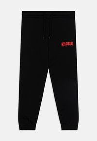 Diesel PBASEL UNISEX - Tracksuit bottoms - black - Zalando