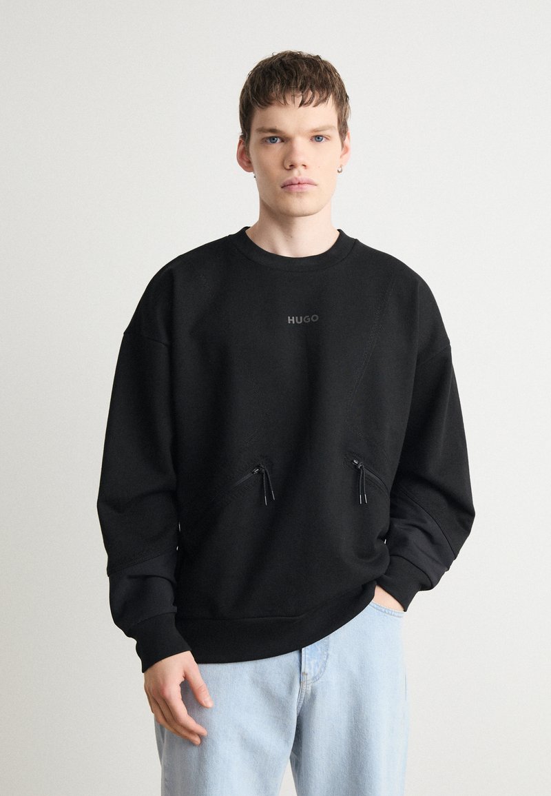 HUGO DAUTUMNAS - Sweatshirt - black - Zalando.ie