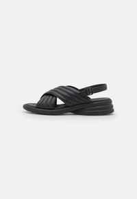 Camper SPIRO - Wedge sandals - black - Zalando.ie