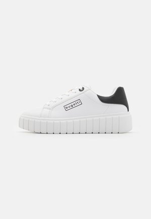 DKNY JAMIAH - Joggesko - white/black/hvit - Zalando.no