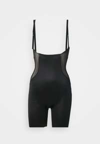 Spanx SHAPING OPEN BUST MID THIGH - Koriģējošs apģērbs - very black ...