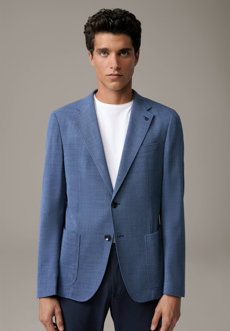 Strellson ACON STRUKTURIERT - Blazer - blau/blauw - Zalando.nl