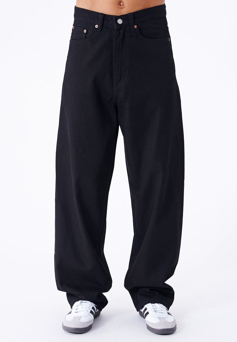 Dr.Denim KOBE - Jean boyfriend - black/denim noir - ZALANDO.FR