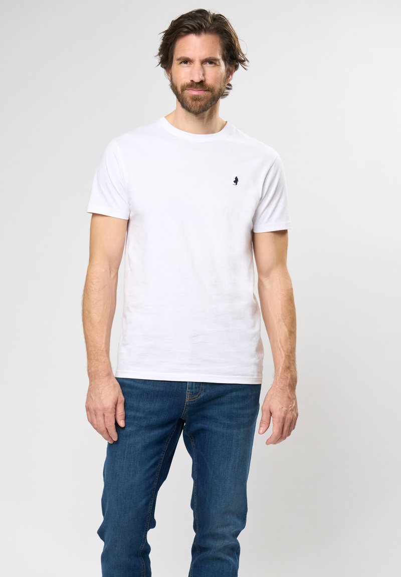MCS TEXAS CITY TEE - T-shirt basic - white/wit - Zalando.nl