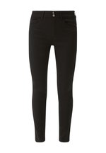 s.Oliver BLACK LABEL HIGH RISE - Stoffhose - schwarz - Zalando.ch