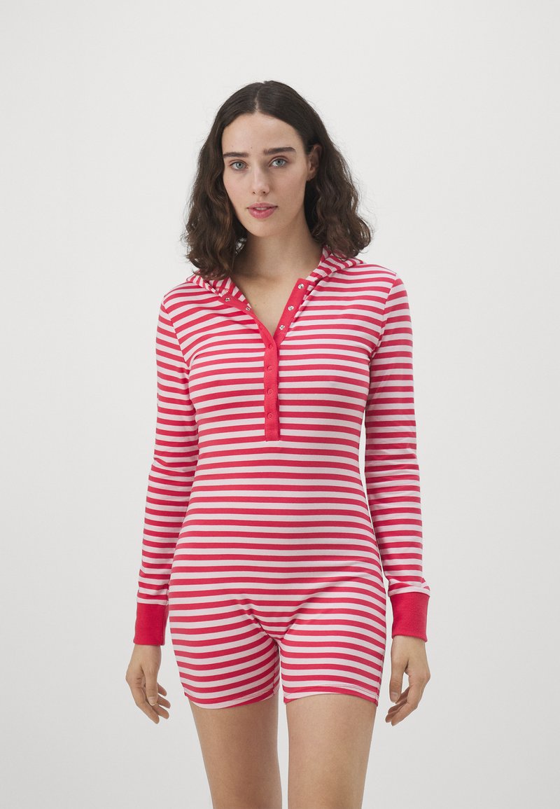 Cotton On Body NOVELTY HOODED ROMPER - Pyjama - blushing bride/red ...