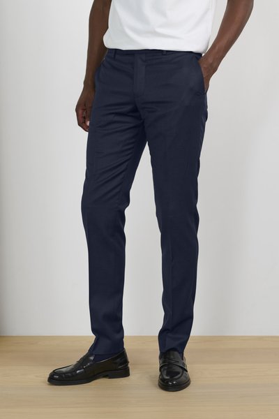 Lindbergh SUPERFLEX CROPPED - Chinot - navy mix/tummansininen - Zalando.fi