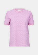 Coach SIGNATURE RINGER - T-Shirt print - pink - Zalando.ch