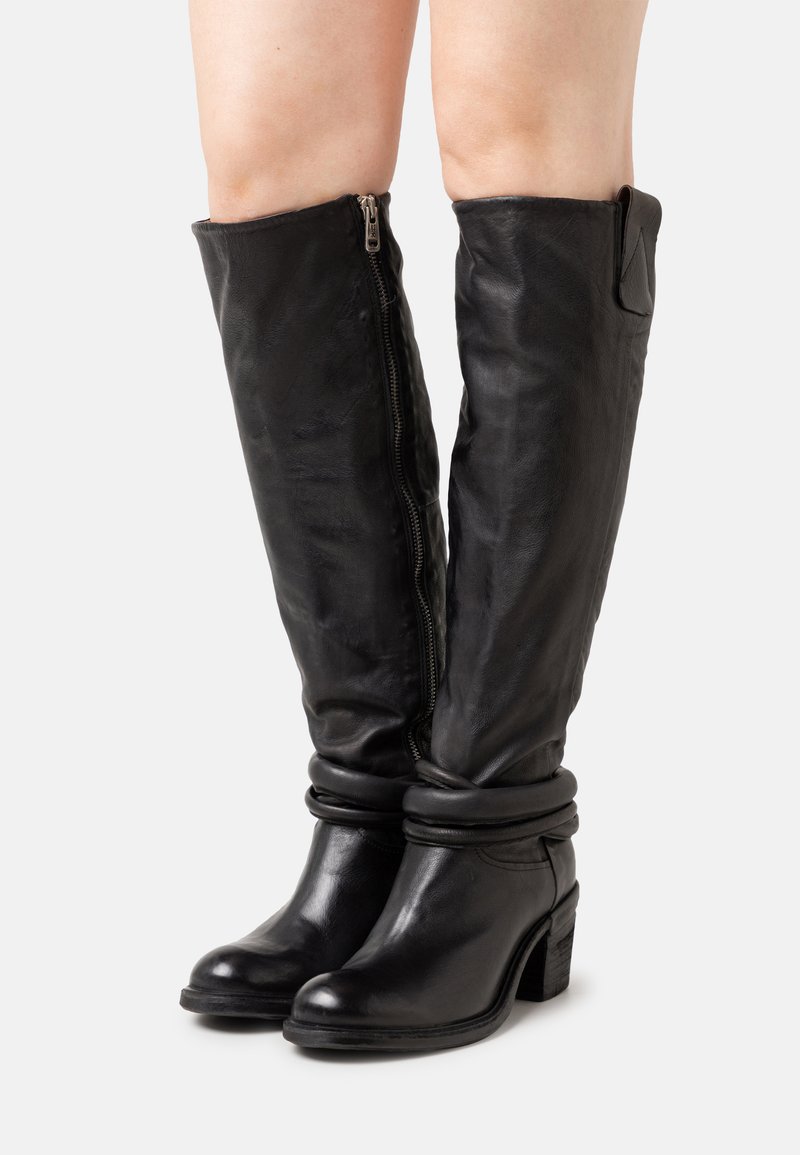 A.S.98 JAMAL - Botas - nero/negro - Zalando.es