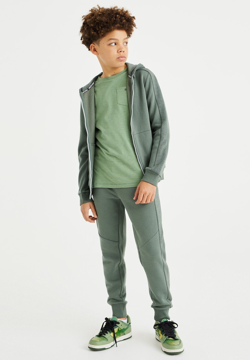 We Fashion Met Tapedetail Jogginghose Green Grün Zalando Ch