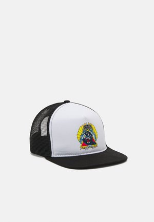 Vans MN CLASSIC PATCH TRUCKER - Cappellino - white/black/bianco ...
