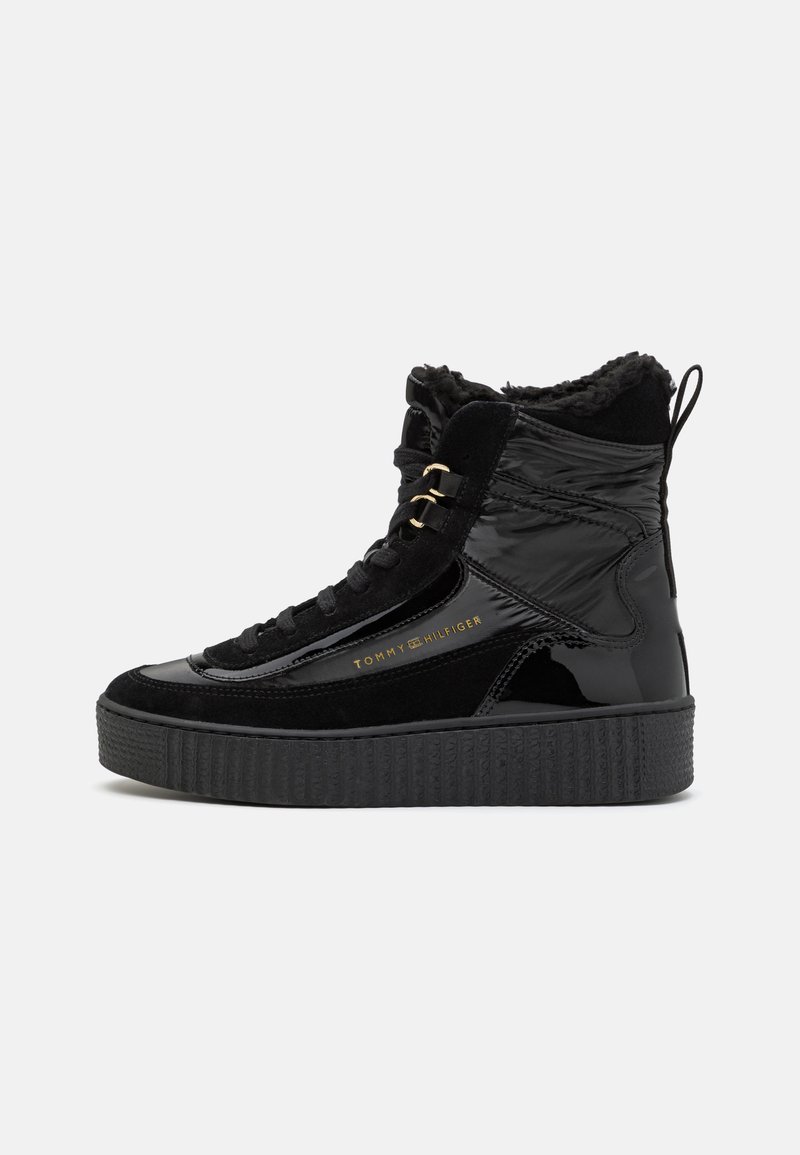 Tommy Hilfiger LACEUP CITY - Winter boots - black - Zalando.ie