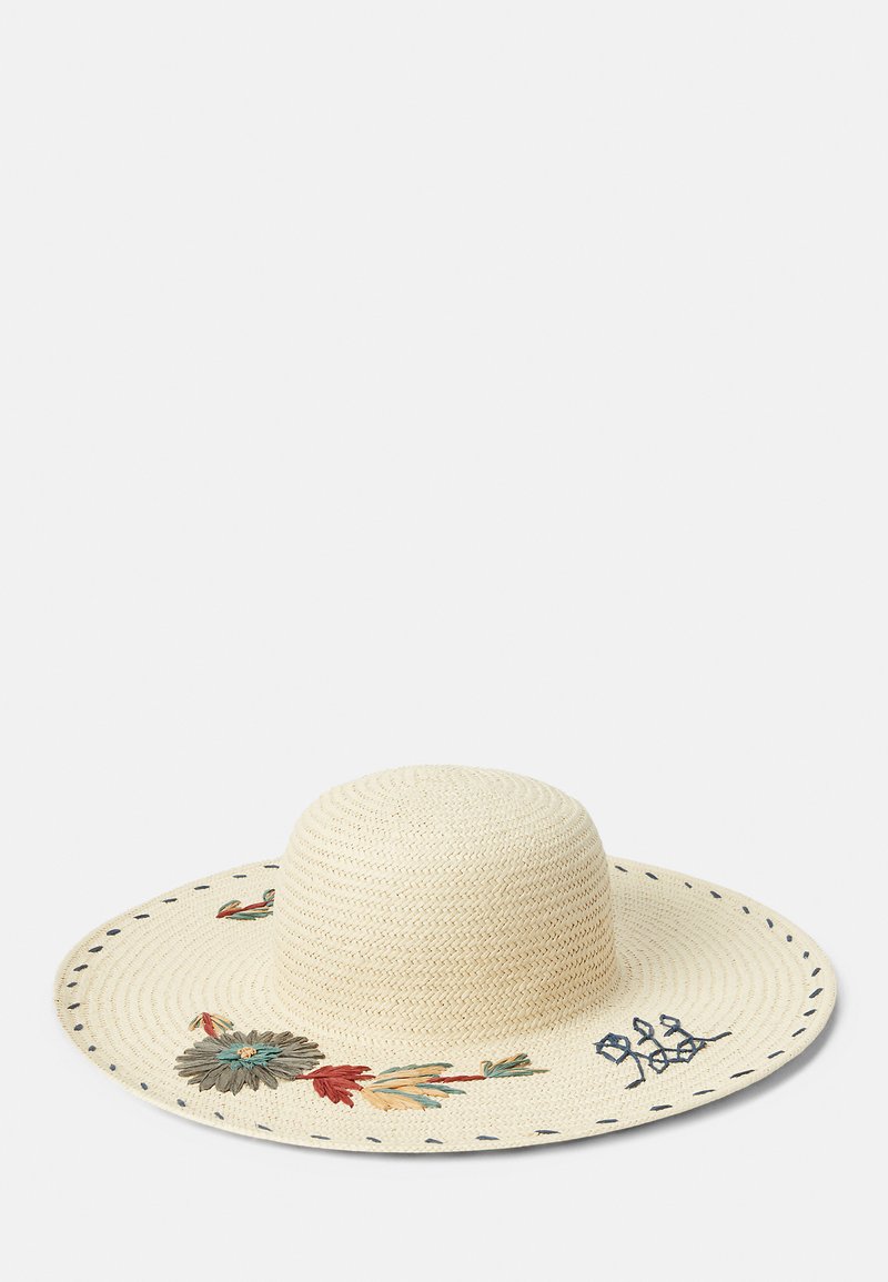 Lauren Ralph Lauren TOYO FLOWERS HAT - Hat - natural/multi/off-white ...