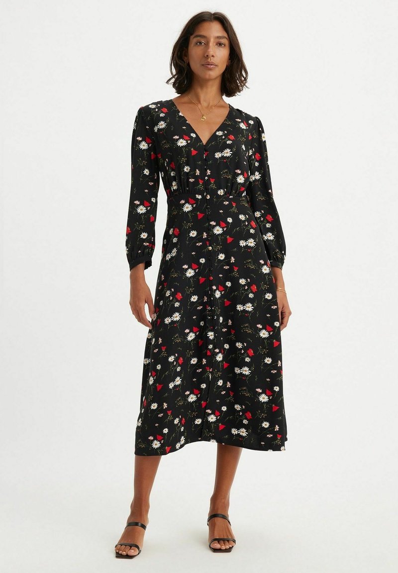 Levi's® BRESLIN DOT SCRIPT - Shirt dress - sinead dot script re/mottled ...
