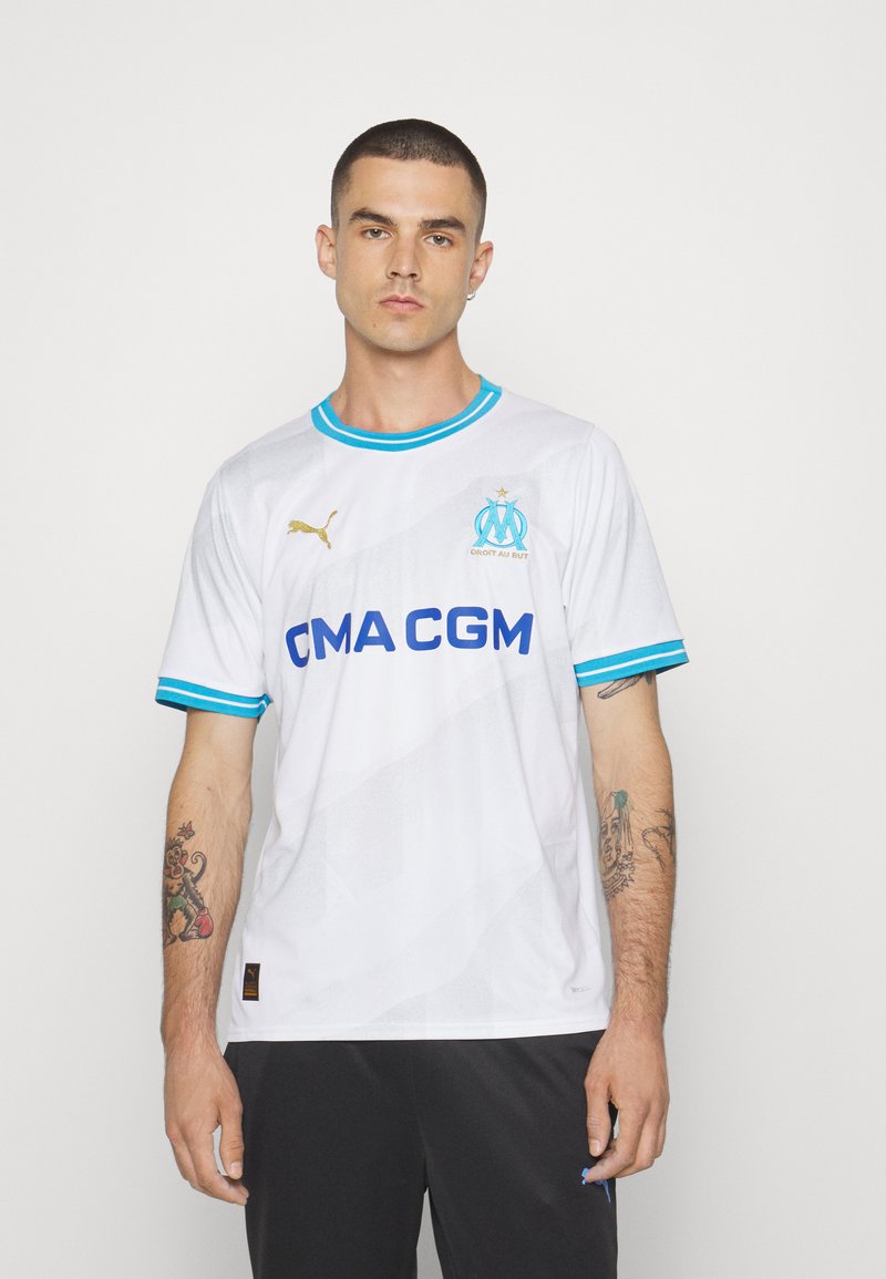 Puma OLYMPIQUE DE MARSEILLE HOME REPLICA - Vereinsmannschaften - white ...