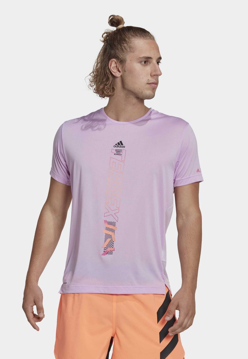 adidas Performance AGRAVIC - T-Shirt sport - purple/viola - Zalando.it