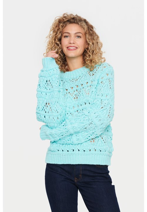 LolaLiza WITH DROOPING SLEEVES - Trui - electric blue/blauw - Zalando.be