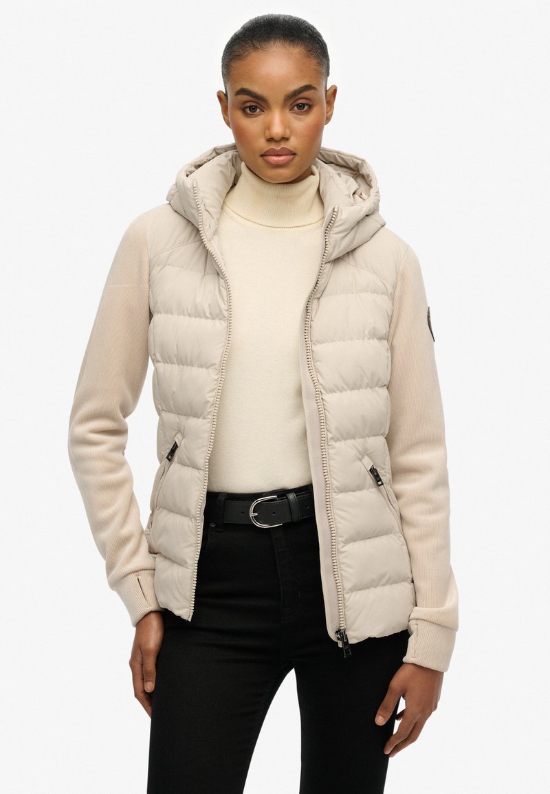 Superdry & Co HOODED FUJI STORM - Winterjacke - chateau beige/beige ...