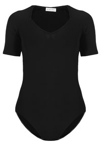 FALKE FALKE SHORT SLEEVE FALKE BODY BLICKDICHT BEIGE - Body - black ...