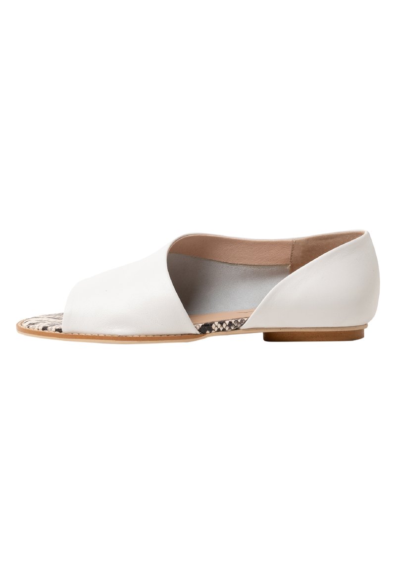 HOBBY Ballet pumps - blanco serpiente/white - Zalando.de