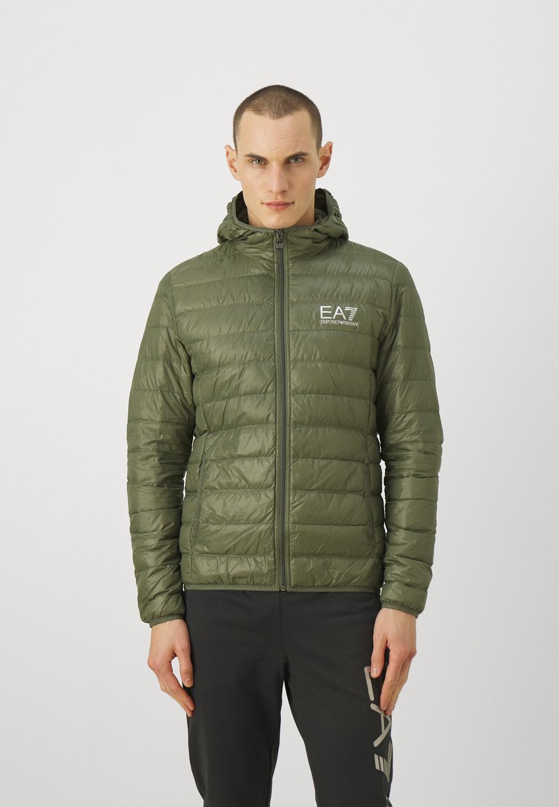 EA7 Emporio Armani JACKET - Piumino - verde scuro/verde bosco - Zalando.it