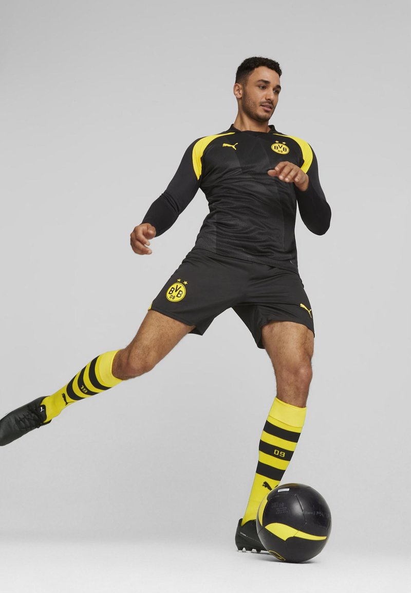 Puma REPLICAS NATIONAL BVB DORTMUND HALFZIP - Long sleeved top ...
