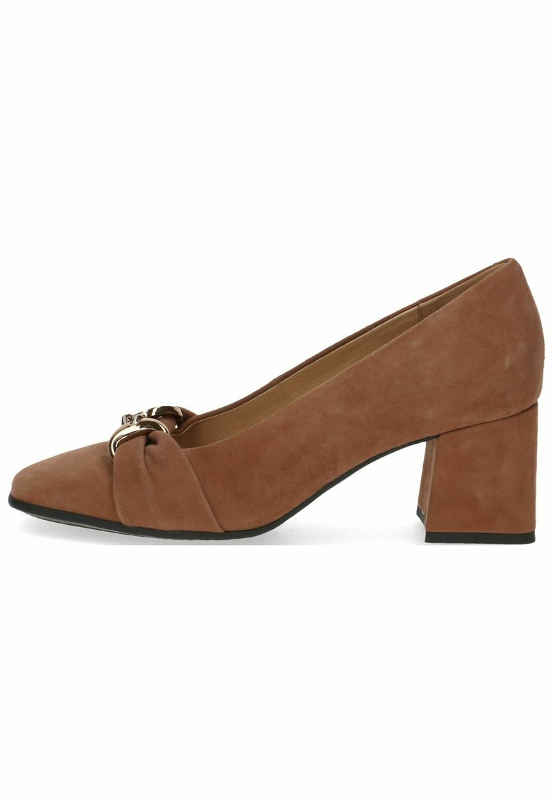 Caprice Pumps - muscat suede/dunkelbraun - Zalando.at