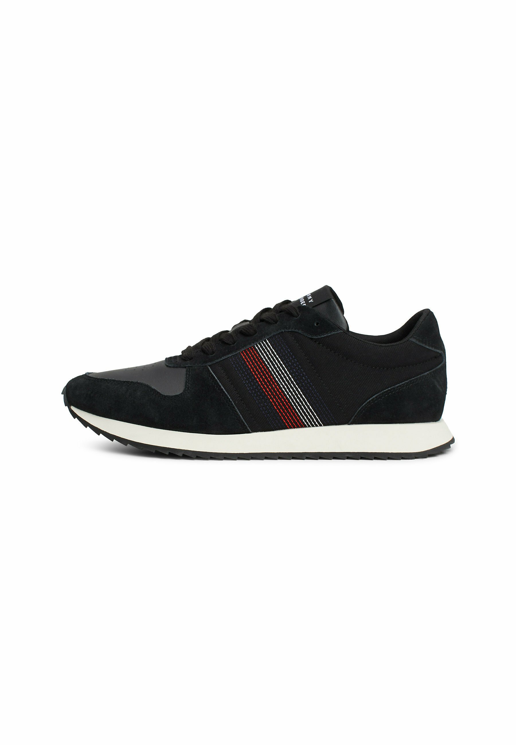 Mens black tommy hilfiger trainers store