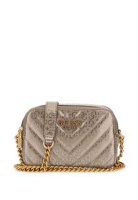 Guess MINI À JANIA LOGO 4G - Across body bag - gris/grey - Zalando.ie