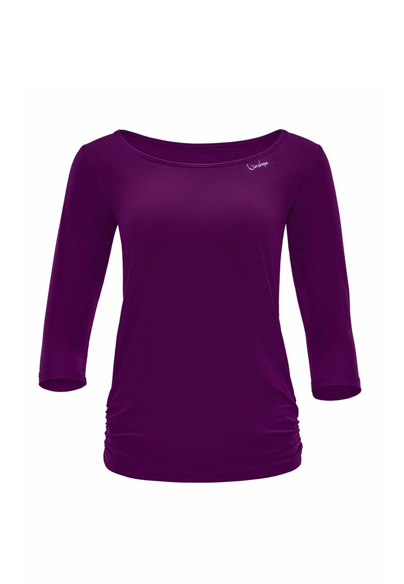 Winshape FUNCTIONAL 3/4 - Long sleeved top - dark plum/dark purple ...