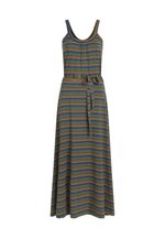 King Louie ALLISON MARIANI STRIPE - Maksimekko - black/musta - Zalando.fi