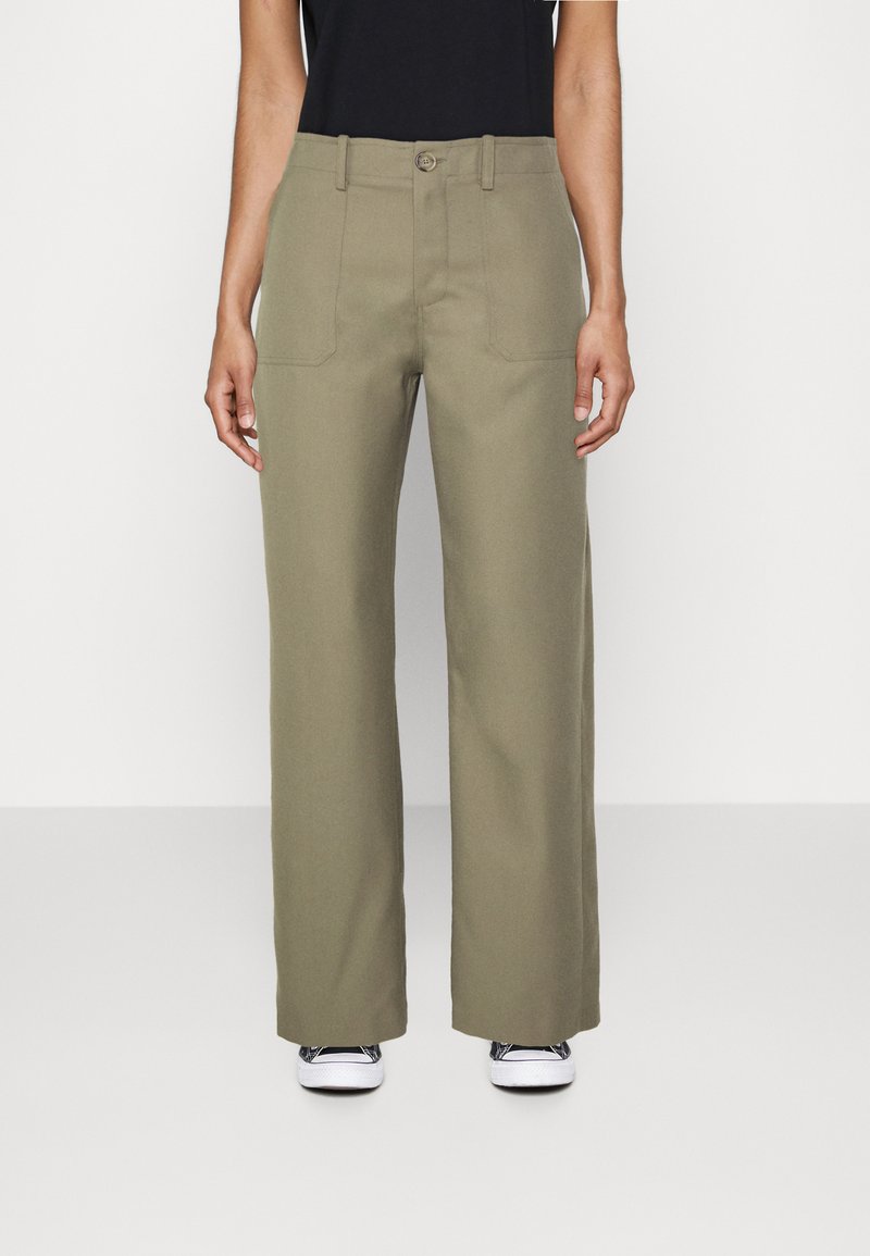 Musier PANTS JUDITH - Bukse - LIGHT KAKI/khaki - Zalando.no