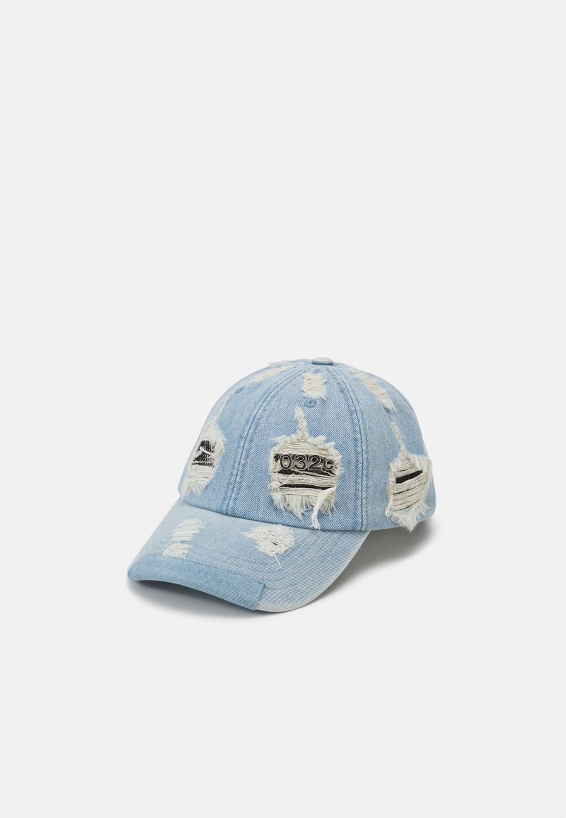 032c HASHED UNISEX - Cap - light blue/light-blue denim - Zalando.de 032c HASHED UNISEX - Cap - light blue/light-blue denim - Zalando.de