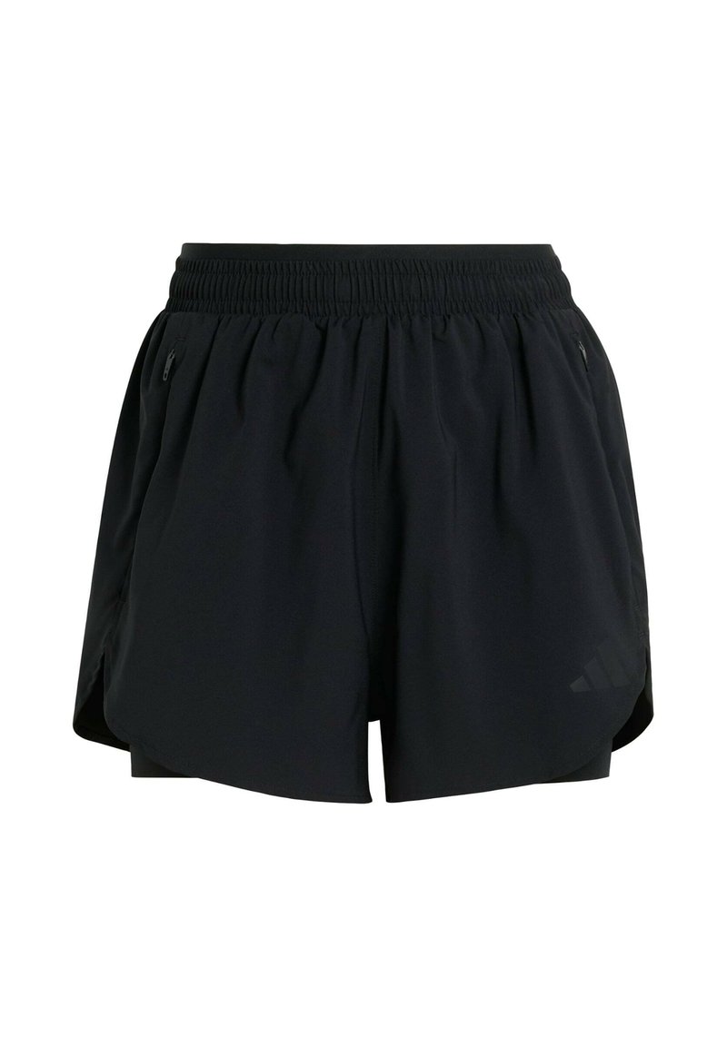 adidas Performance 2-in-1 shorts - black - Zalando.co.uk