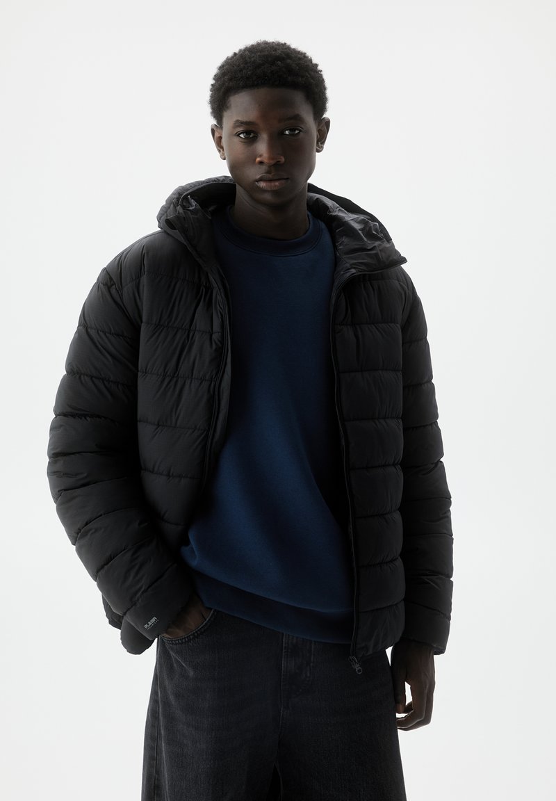 PULL&BEAR Winterjacke - black/schwarz - Zalando.de