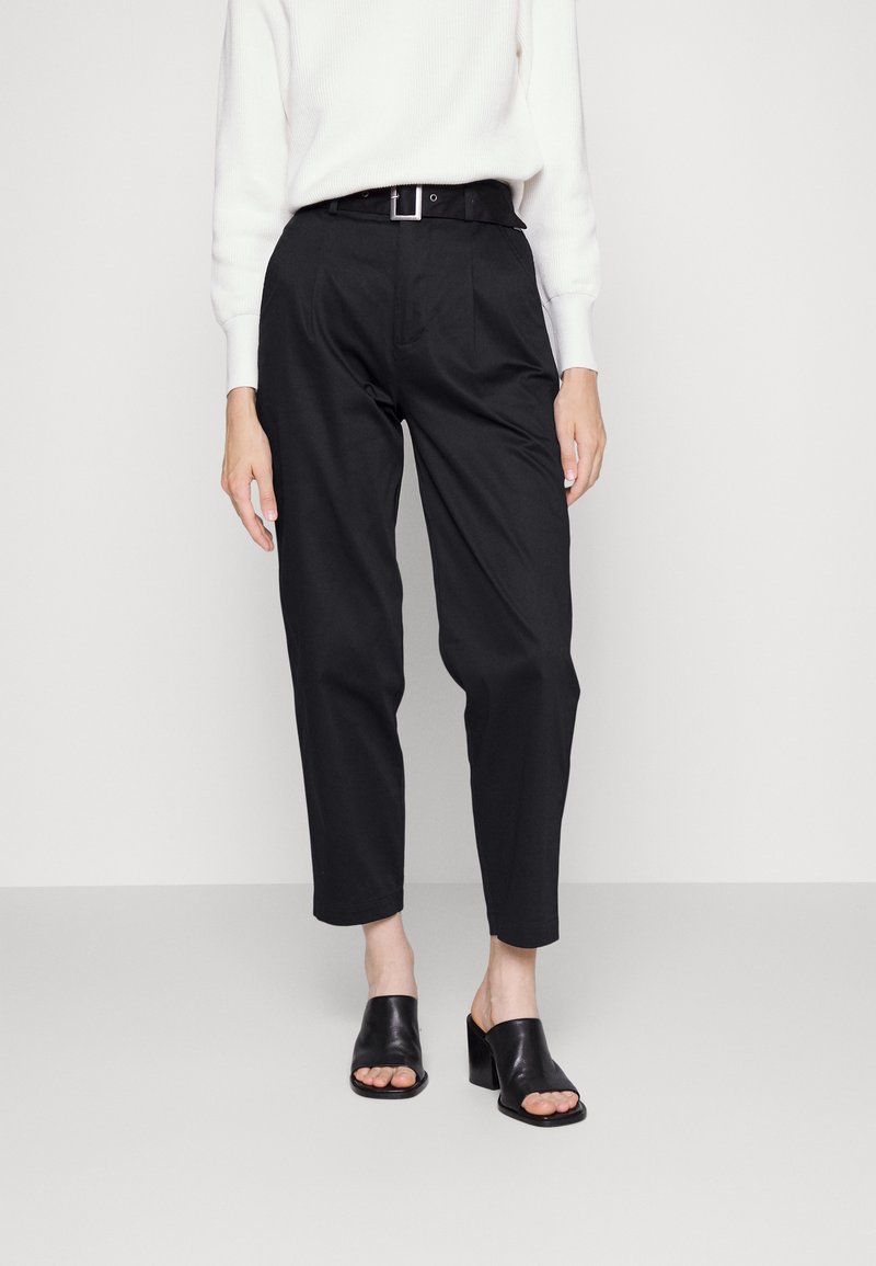 Guess VERONICA PANTS - Pantalones - jet black/negro - Zalando.es
