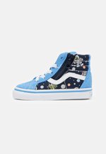 Vans SK8-HI REISSUE SIDE ZIP UNISEX - Høye joggesko - glow cosmic zoo ...