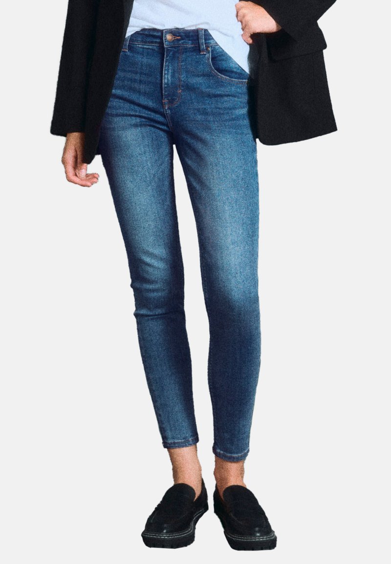 Springfield Jeans Skinny Fit - blue/blauw denim/bluedenim - Zalando.be