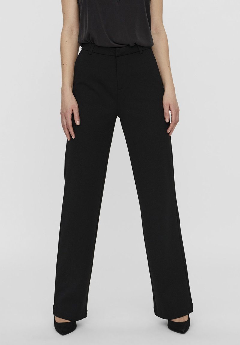 Vero Moda VMZAMIRA MR GA NOOS - Bukse - black/svart - Zalando.no