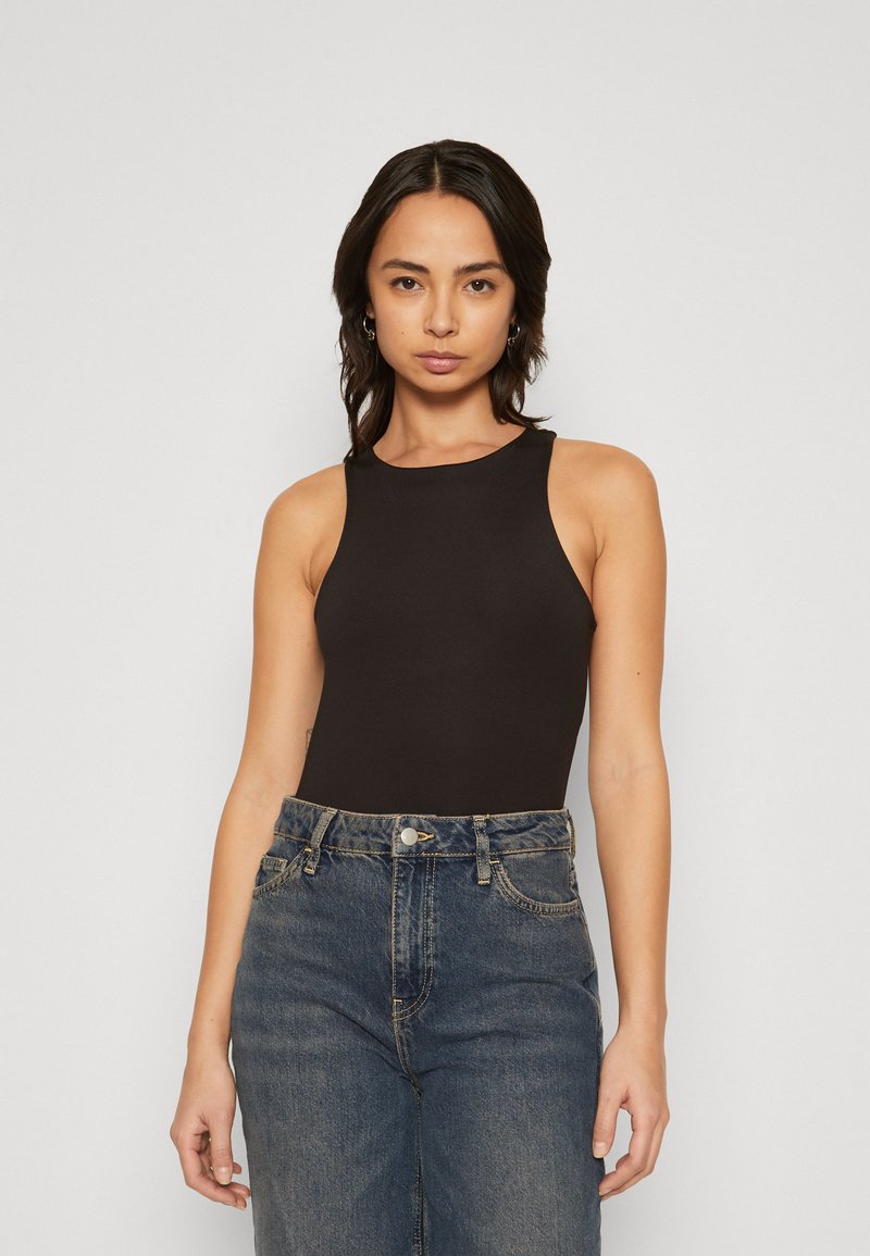 Vero Moda Petite VMMILLION BODY - Top - black - Zalando.co.uk
