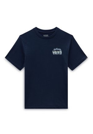Vans MAZE SS - T-shirt print - dark red/rood - Zalando.nl
