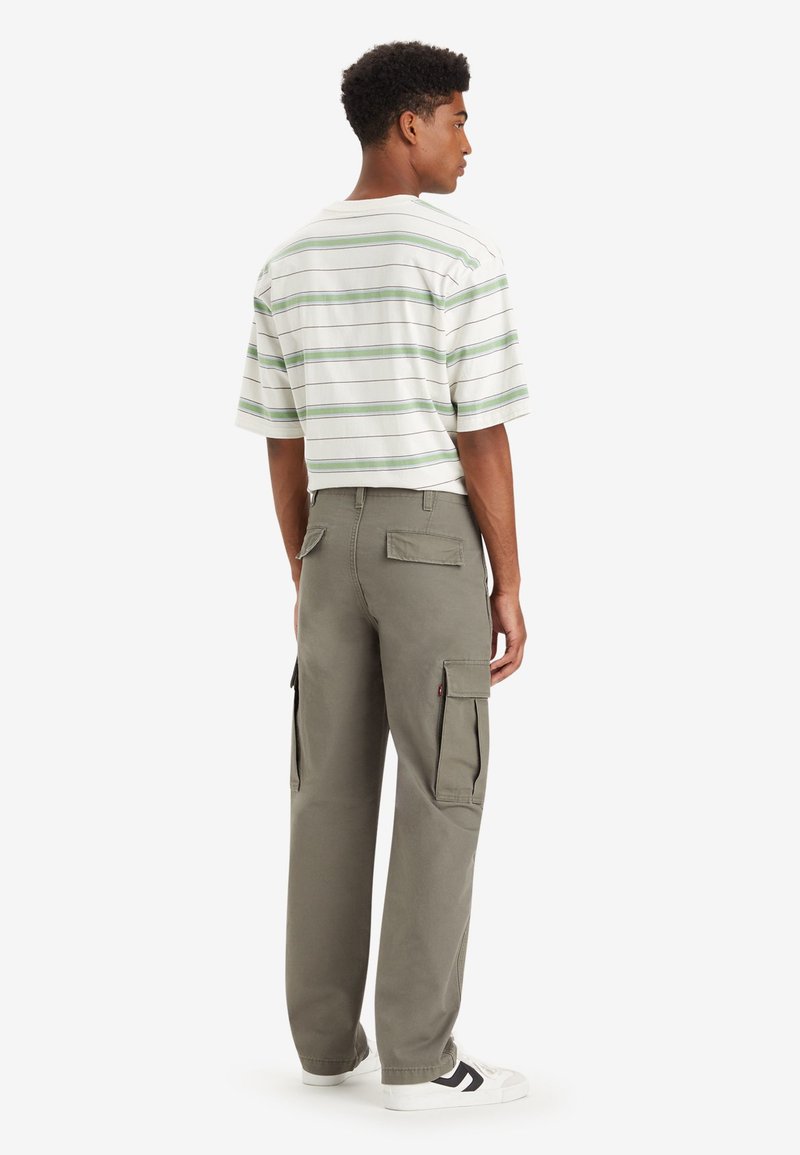 Levi's® STRAIGHT - Cargo trousers - smokey olive canvas/olive - Zalando ...