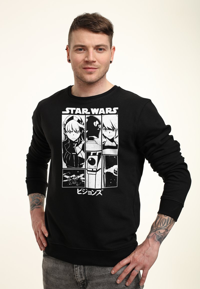 Henry Tiger STAR WARS VISIONS POSTER - Sweatshirt - black/schwarz ...